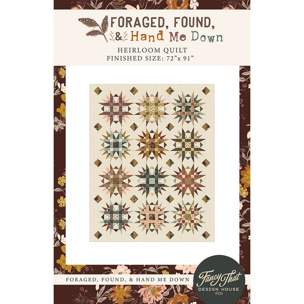 Moda Foraged Found Hand Me Down Heirloom Quilt Printed Pattern - Fancy That Design House & Co.