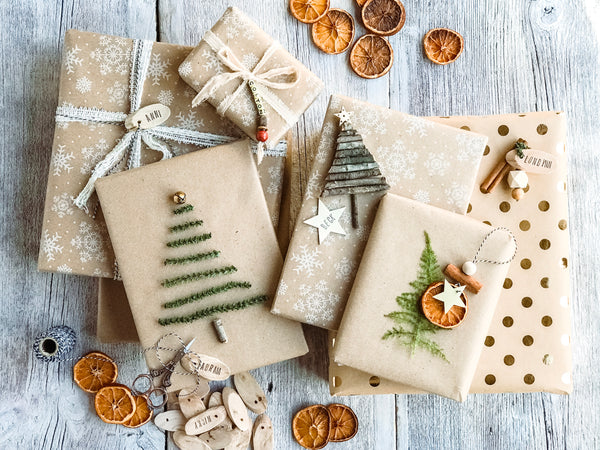 Nature Inspired Gift Wrap - Fancy That Design House & Co.