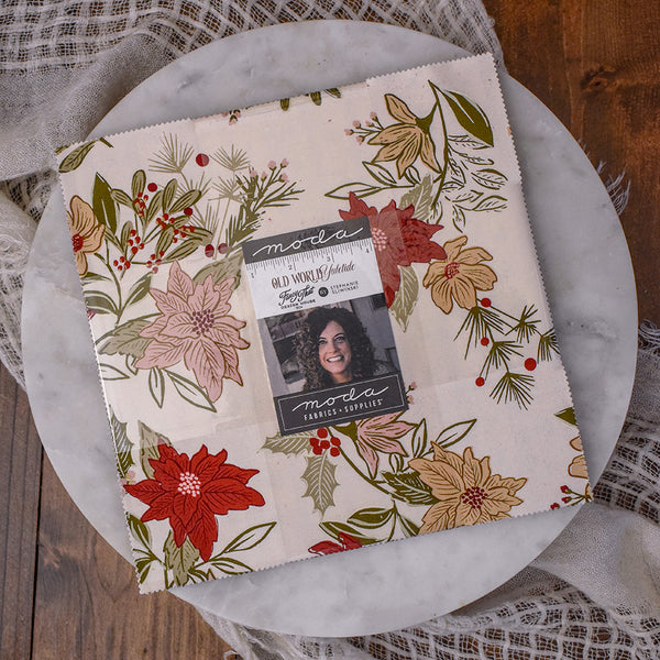 Moda Old World Yuletide Layer Cake - Fancy That Design House & Co.