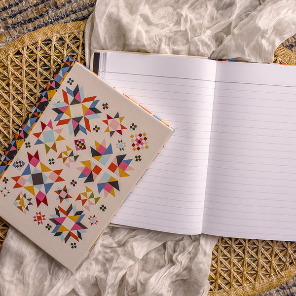 Quilt Sampler Hardcover Matte Journal - Fancy That Design House & Co.