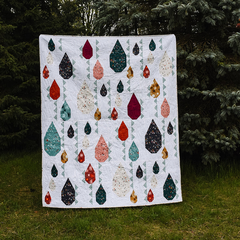 Moda Things Above Raindrop Quilt Printed Pattern Booklet - Fancy That ...