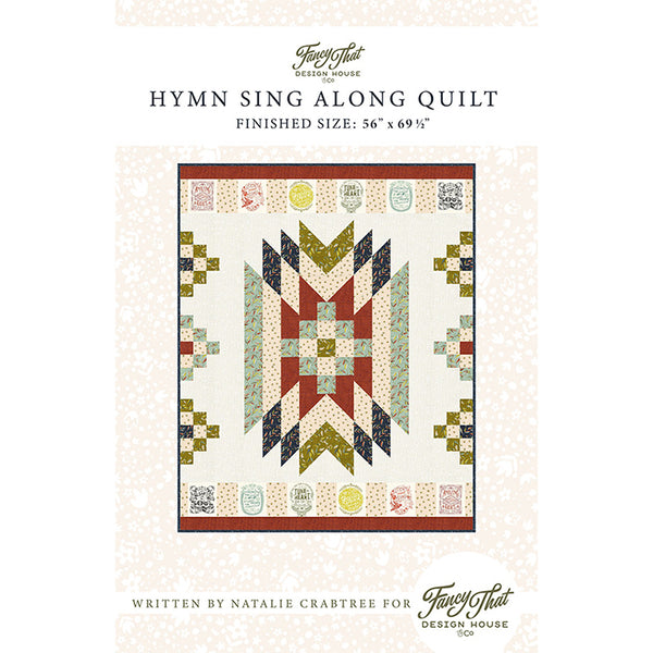 Songbook Hymn Sing Along Quilt Pattern Printed Booklet - Fancy That ...