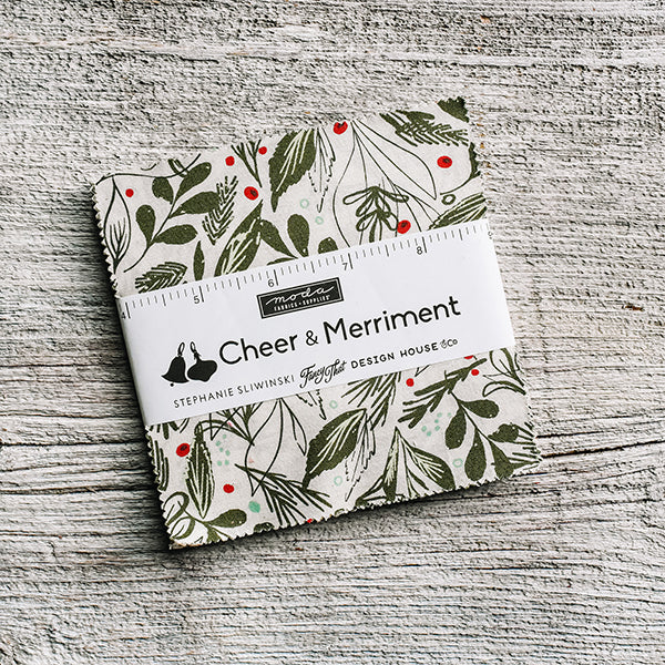 Moda Cheer & Merriment Charm Pack - Fancy That Design House & Co.