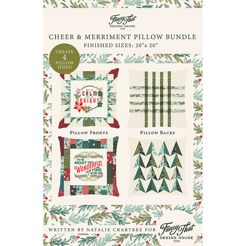 Moda Cheer & Merriment Cozy Quilt Pattern - Fancy That Design House & Co.
