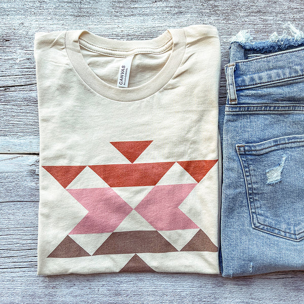 Geo Color Block Tee - Fancy That Design House & Co.