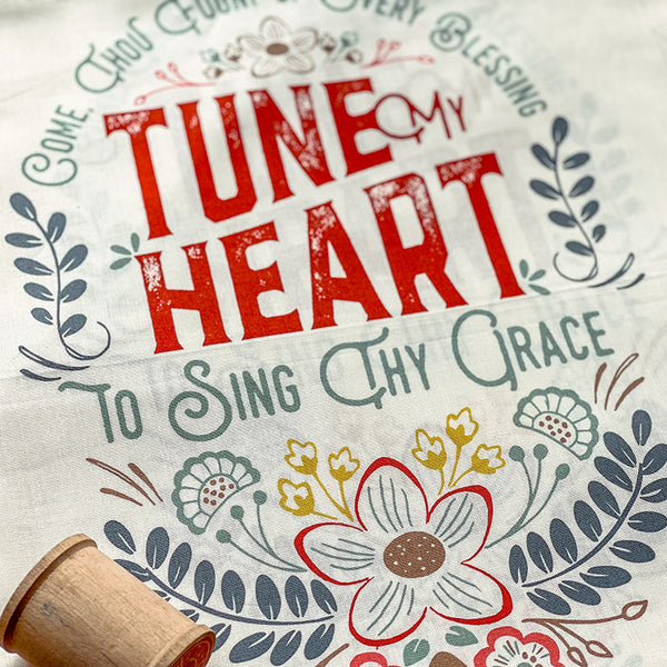 Moda Songbook Hymn Panel - Individual Prints - Tune My Heart - Fancy ...