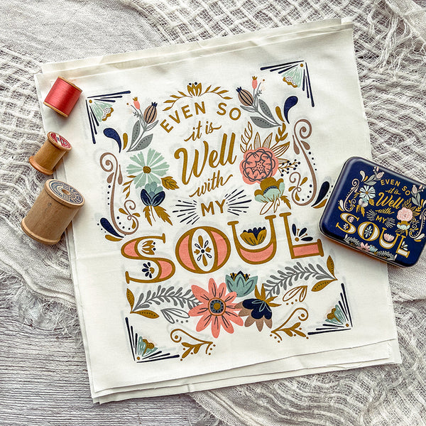 Moda Songbook Hymn Panel - Individual Prints - Well with my Soul ...