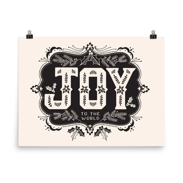 Joy Art Poster Print - Fancy That Design House & Co.