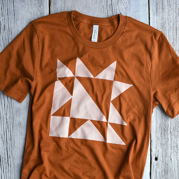 Quilt Block Tee / T shirt - Fancy That Design House & Co.