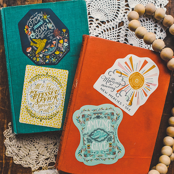 Amazing Grace Sticker - Fancy That Design House & Co.