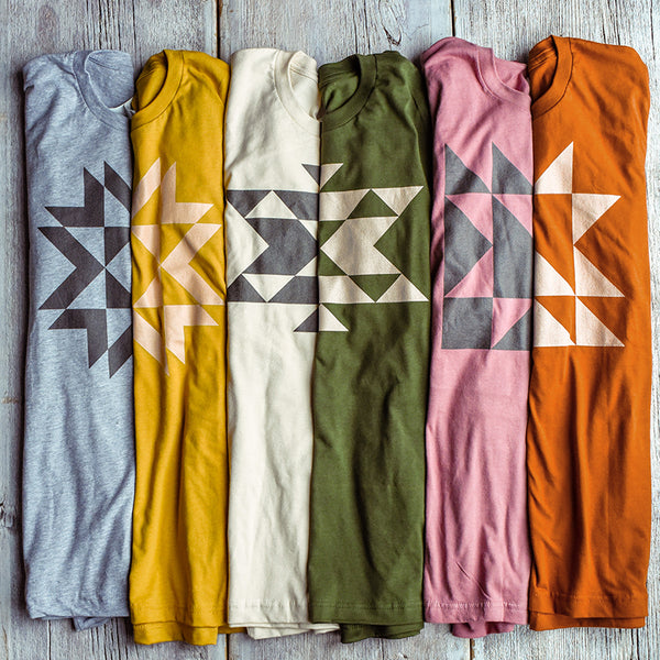 Quilt Block Tee / T shirt - Fancy That Design House & Co.
